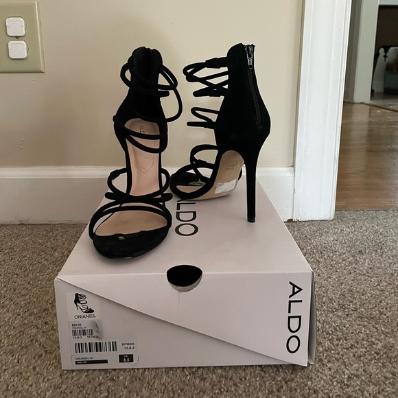 Aldo | Shoes | Aldo Onianiel Black High Heel | Poshmark